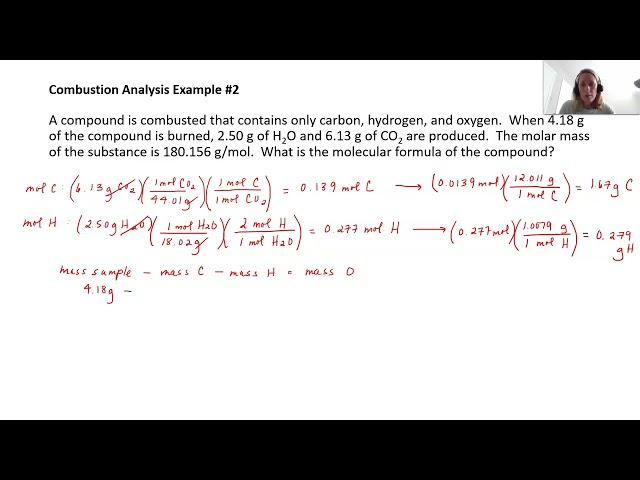 Understanding Combustion Analysis: A Step-by-Step Example | Galaxy.ai