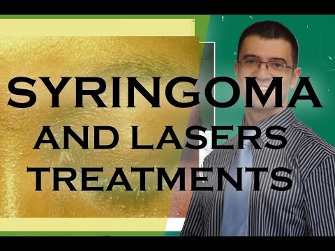 SYRINGOMA AND LASERS TREATMENTS