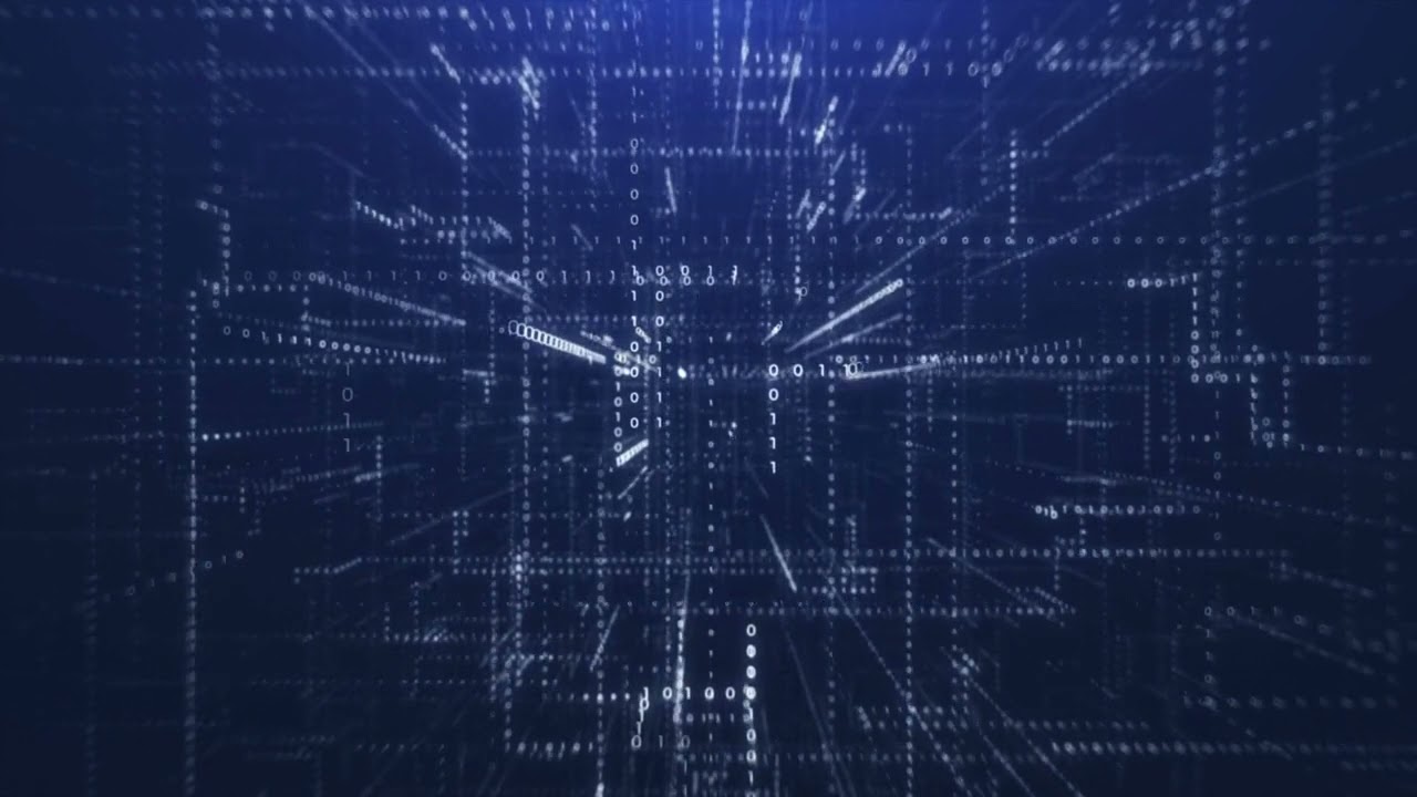 zoom, skype, meet, and background blue abstract binary code background