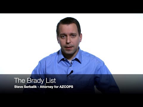 The Police "Liar's List" - Learn about the Brady List - Officer Integrity Database
