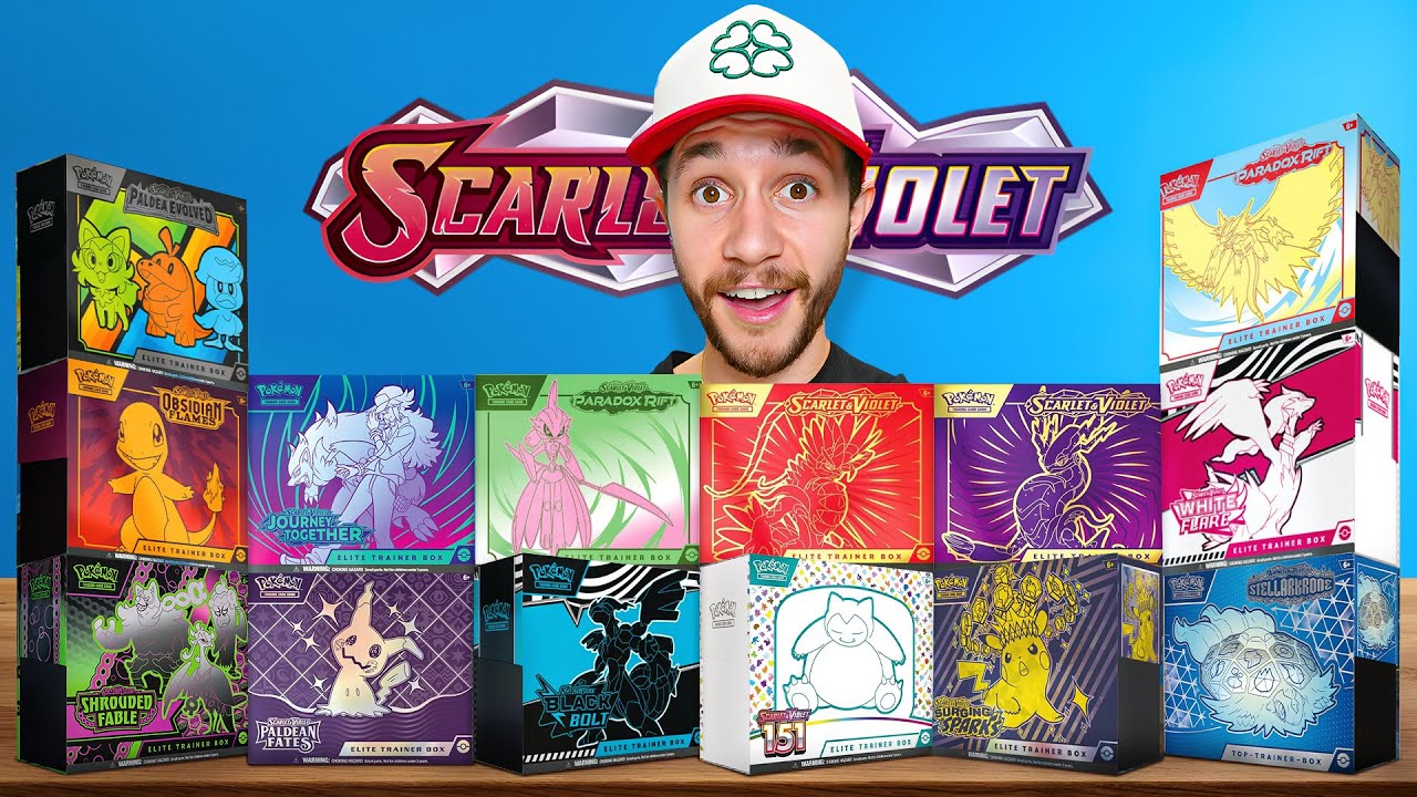 I Opened EVERY Scarlet & Violet Elite Trainer Box