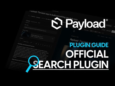 Plugin guide - powerful and performant search in Payload 3.0