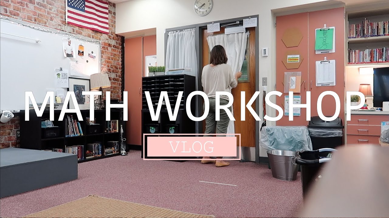 Class Schedule and Math Workshop Explained | Teacher Vlog