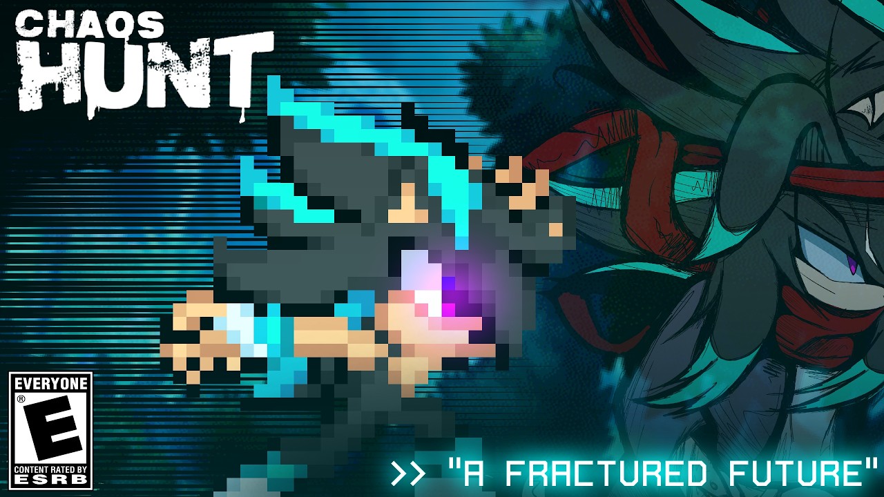 Chaos Hunt: Enigma: A Fractured Future | Sonic Sprite Animation (Animated by Hv.)