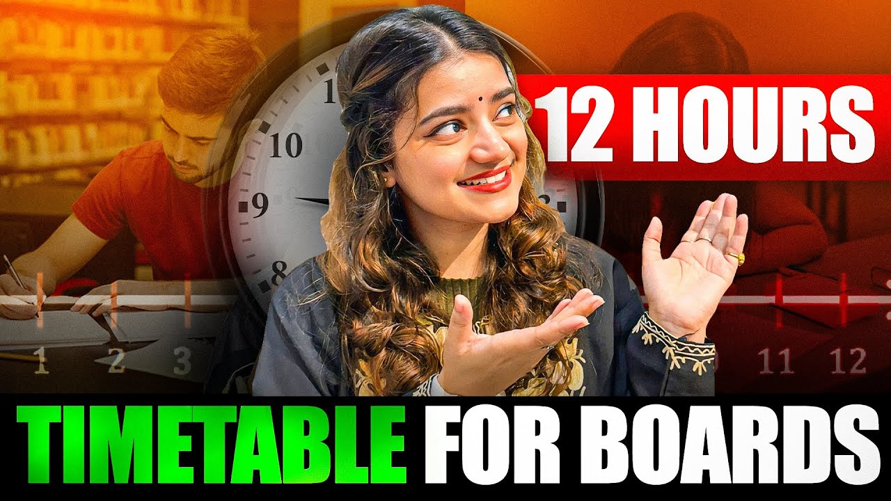 30-Day Study Plan for Class 12 Board Exams: A Comprehensive Guide ...