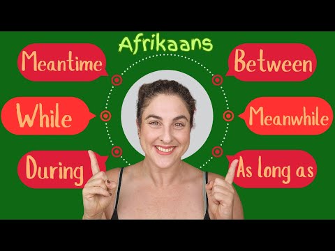 What Are These VERY IMPORTANT Words in Afrikaans?