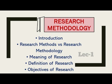Research Methodology Urdu/Hindi
