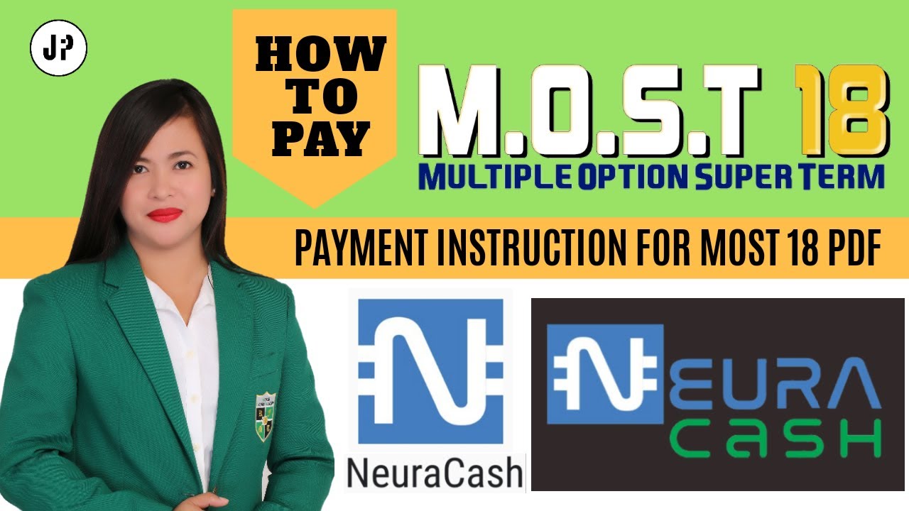 HOW TO PAY MOST 18 PDF USING IMG NEURA CASH