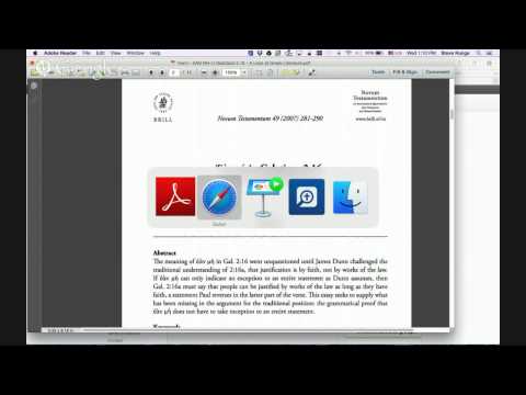 Steve Runge Doing a Google Hangout – Koine-Greek