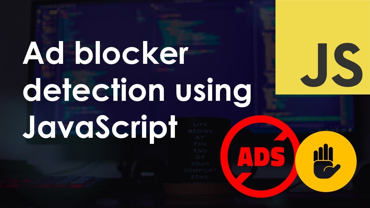 Ad block detection using JavaScript