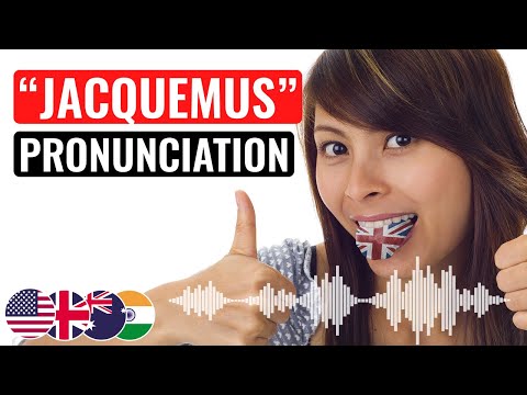 โ๏ธ How To Pronounce Jacquemus ๐บ๐ธ ๐ฌ๐ง ๐ฆ๐บ ๐ฎ๐ณ accents