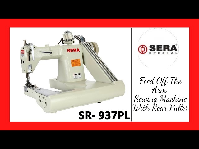 Industrial Sewing Machine - Sera - 9920 - Double Needle Post Bed Sewing ...