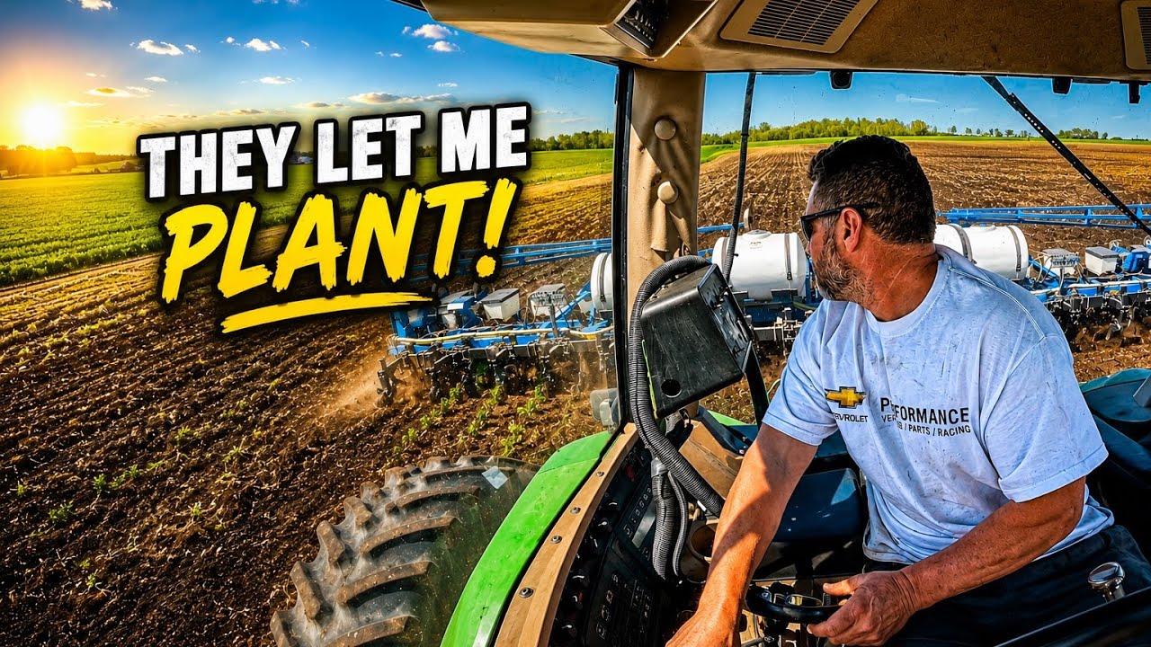 44 Years OLD Finally Let Me Plant Corn 😱