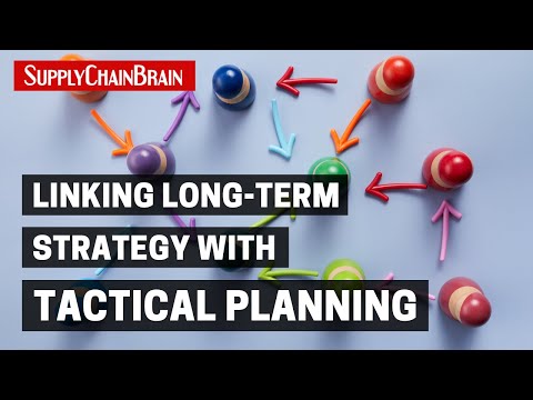Linking Long Term Strategy With Tactical Planning clip