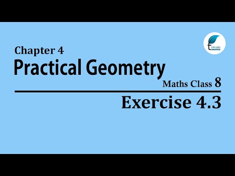 Chapter 4: NCERT Solutions- Exercise 4.3 Video Lecture - Class 8