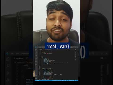 Root Selector In CSS | :root , var();
