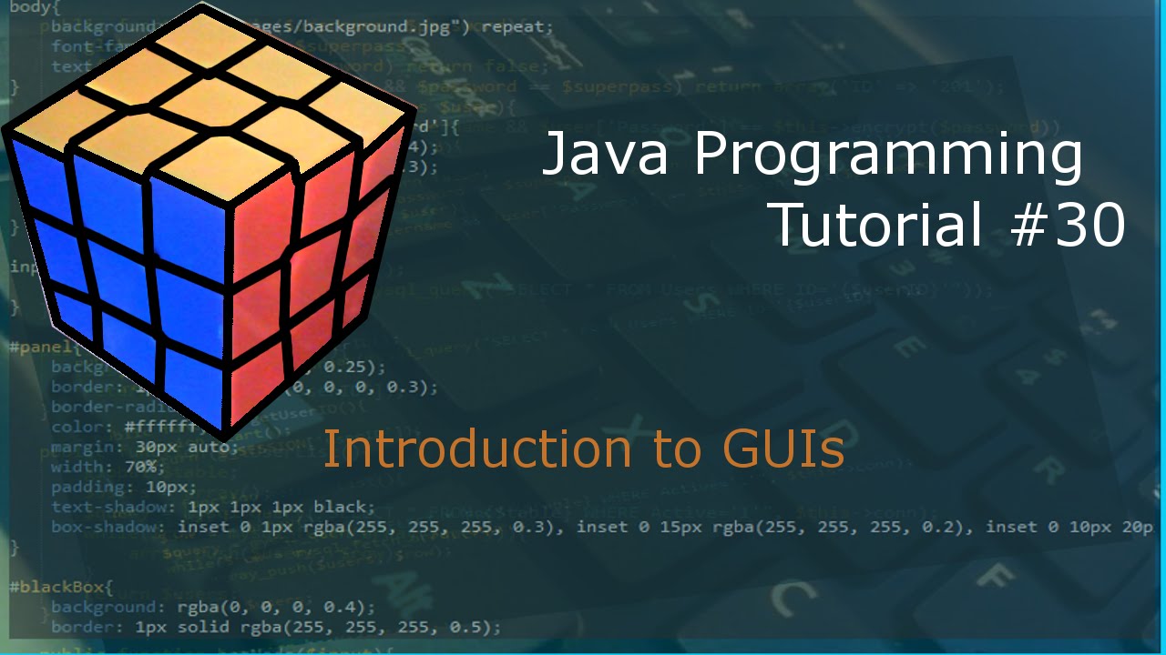 Java Programming Tutorial 30 - Using BorderLayout and Buttons
