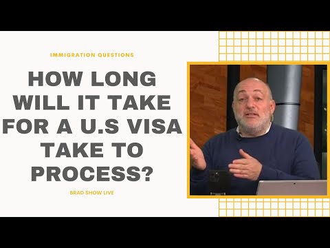 How Long Will It Take For A U.S Visa Take To Process?