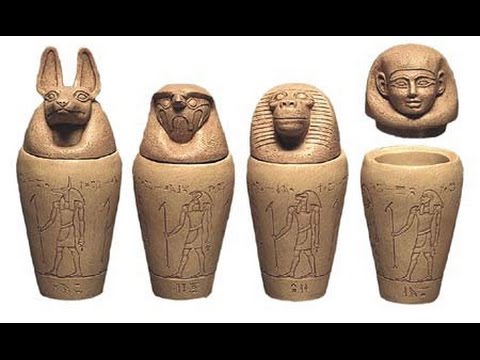 Ancient Egypt Canopic jar