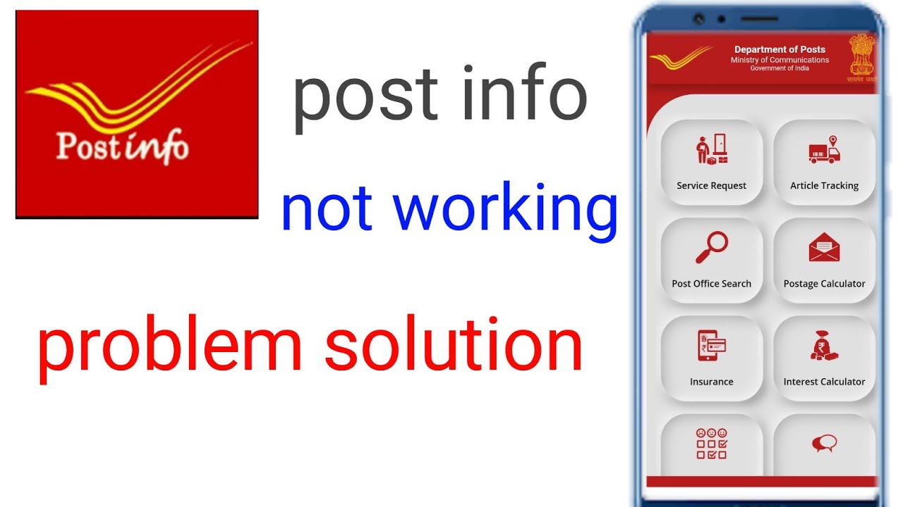post info app not working!