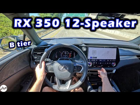 2023 Lexus RX – 12-speaker Base Sound System Review