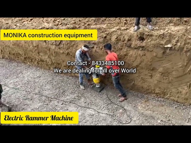Electric Rammers - Tamping Rammer Machine Trader - Wholesaler / Distributor from Noida