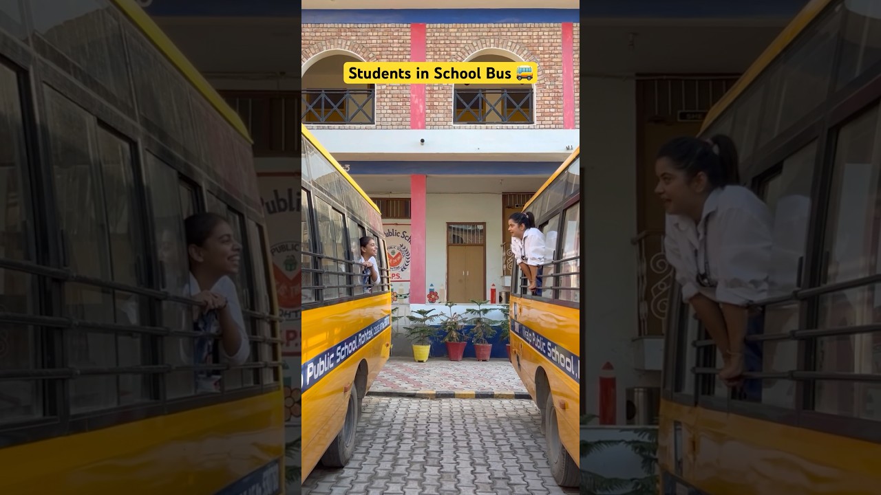 Every Student ever in School bus🚌😂 #shorts #funnyshorts #sejalgabashorts #school #teacherlife