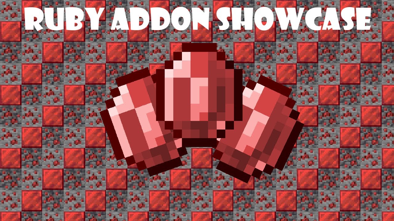 I added Rubies to Minecraft! - Addon Showcase