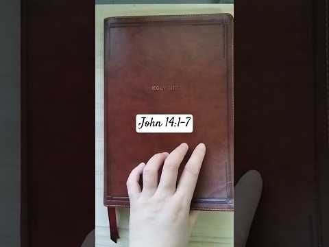 John 14:1-7 KJV (Bible Verse of the Day) #bibleverseofthedaykjv #biblereading #dailybiblereading
