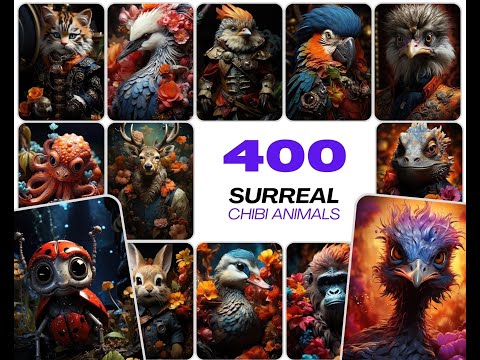 Explore 400 Whimsical Chibi Animal Clipart Images – Perfect for Your Creative Projects!