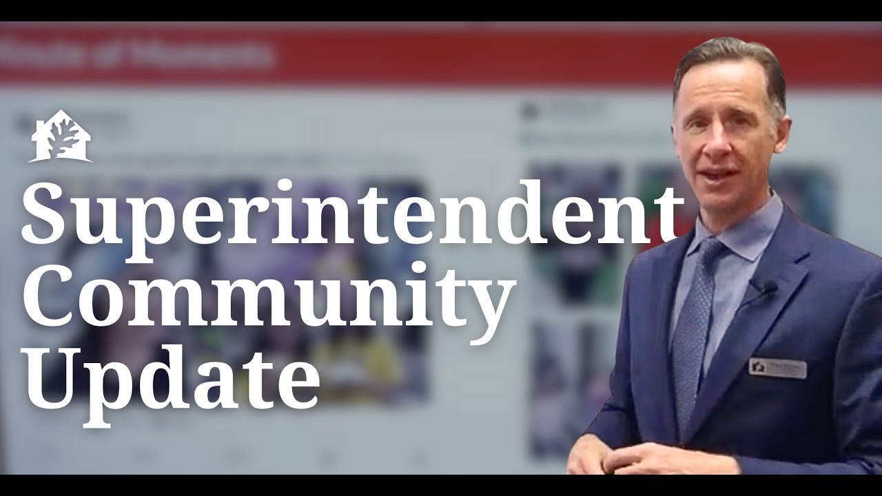 Superintendent Community Update for May 1, 2026