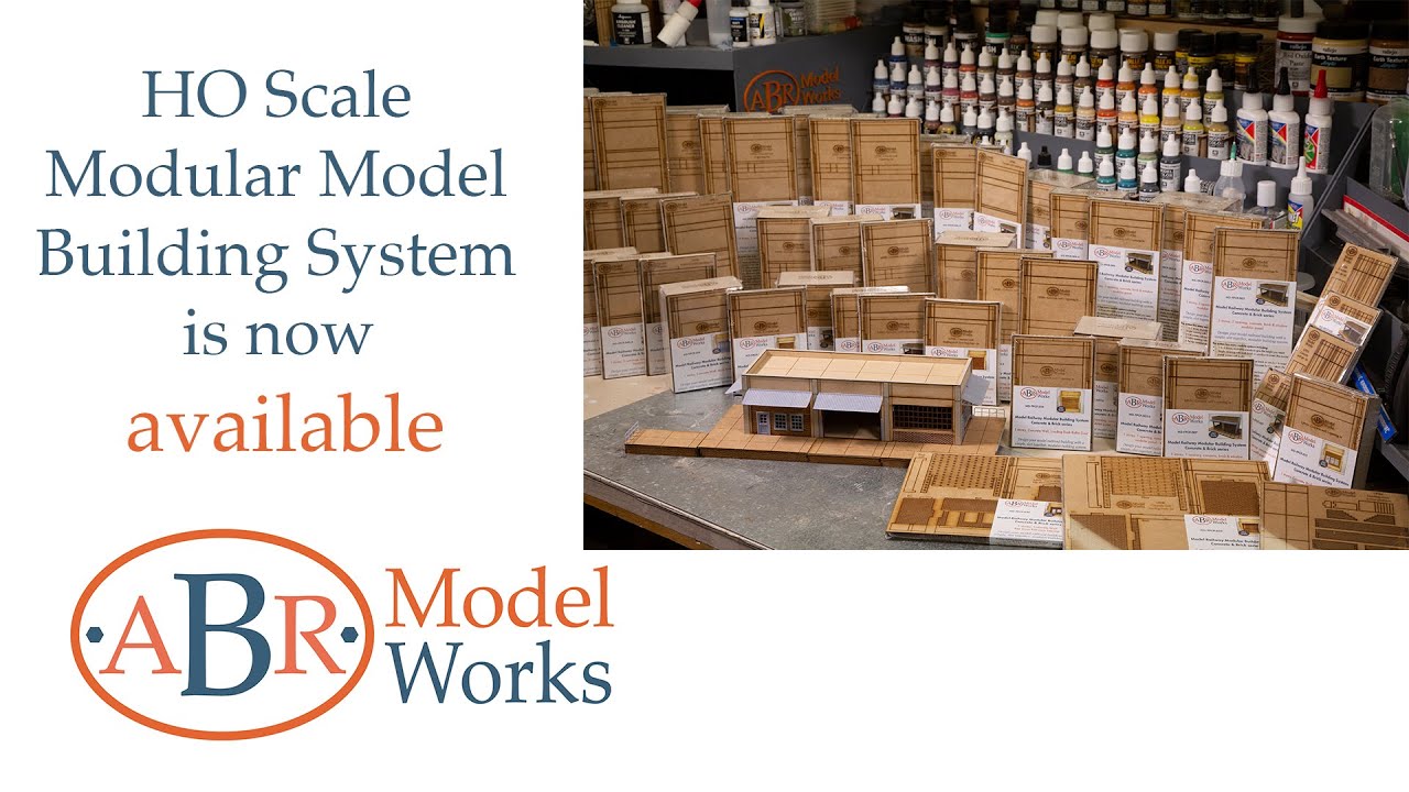 HO Scale Modular Model Building System is now available