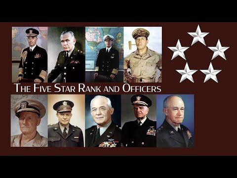 The Five Star Rank and Officers