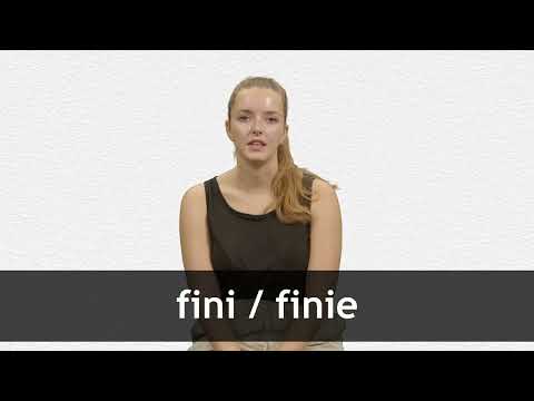 English Translation of “FINI” | Collins French-English Dictionary