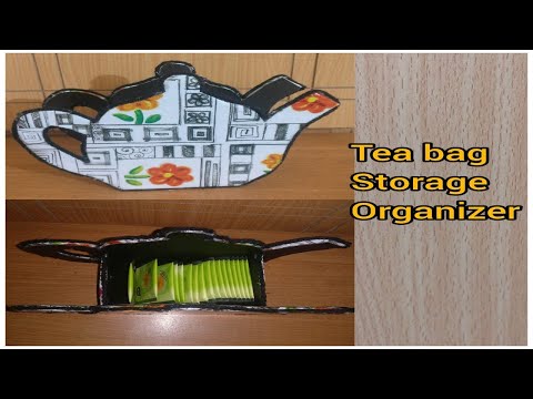 Tea bag organizer | Kitchen organization Ideas | How to organize Coffee & Tea | do it yourself