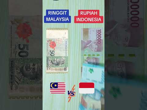 Perbandingan Uang 50 Ringgit Malaysia ke Rupiah Indonesia #shortvideo #shorts #viral