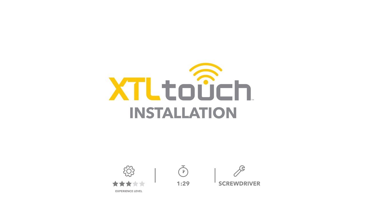 XTLtouch Basics: Installation