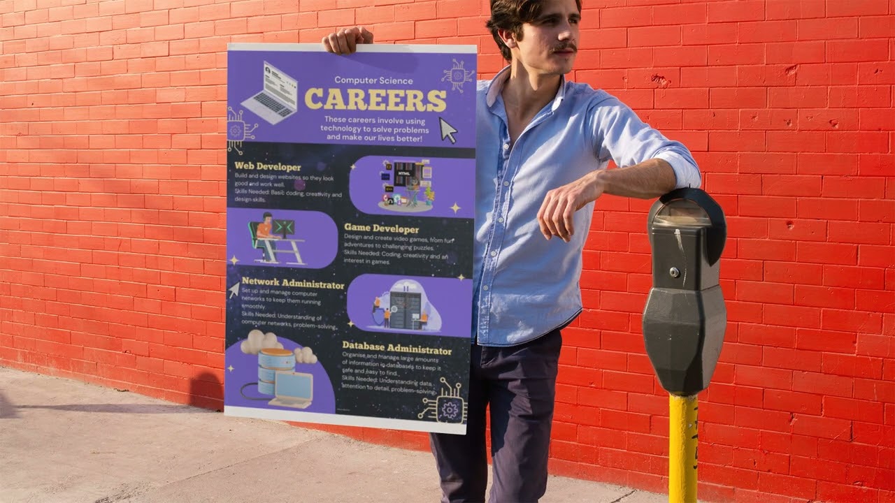 Computer Science Careers Poster | Classroom & School Display