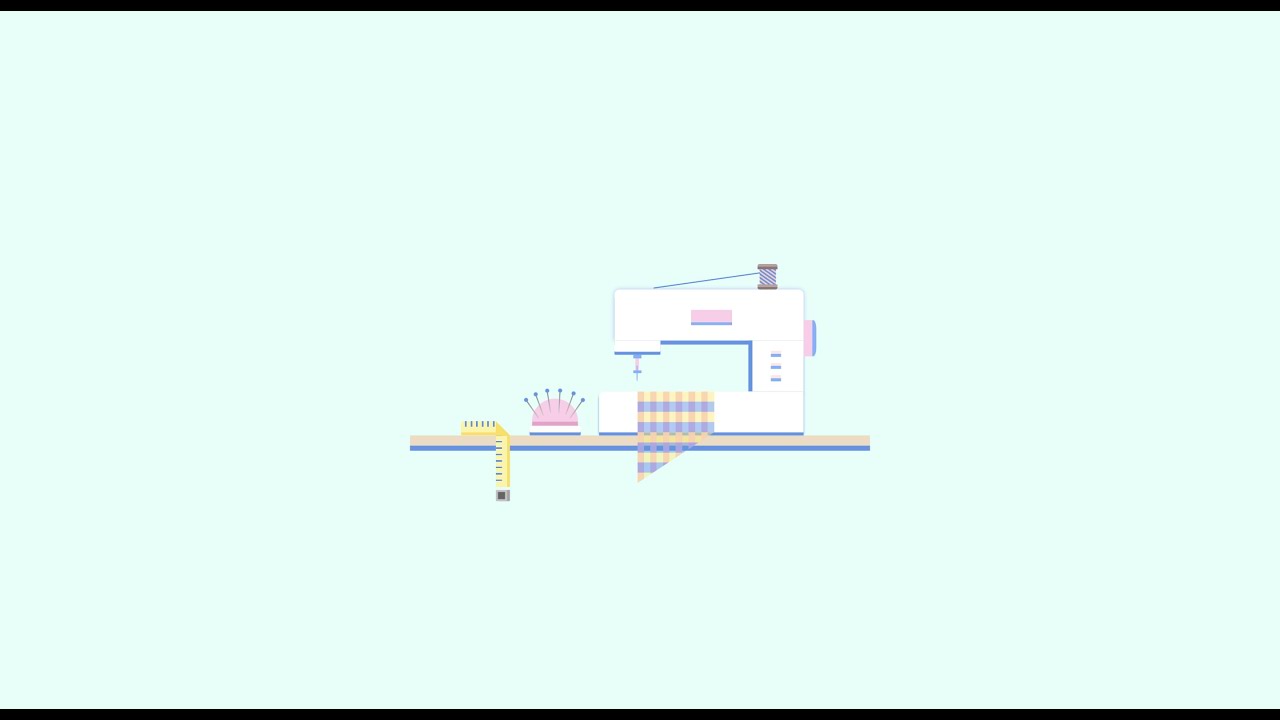 Pure CSS Sewing Machine Animation 🧵 | Mind-Blowing Codepen #68 #html #css #shorts