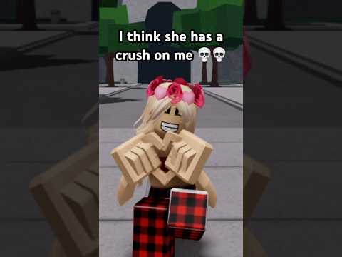 Mangos Sister has a Crush on Me 💀💀 The Strongest Battlegrounds ROBLOX #shorts