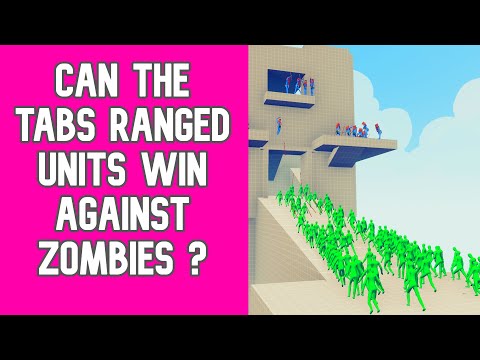 ZOMBIES WANT TO DESTROY THE WORLD IN TABS - TABS ZOMBIES - TABS MODS - TABS RANGED UNITS