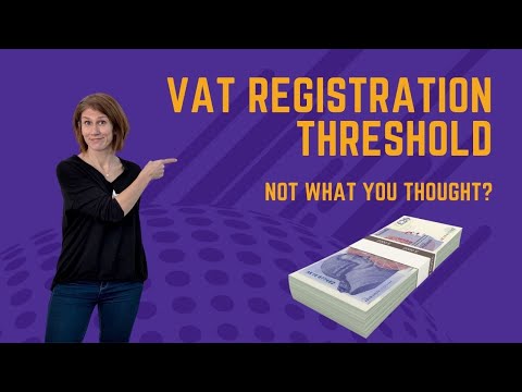 VAT Registration Threshold - what you need to know #shorts