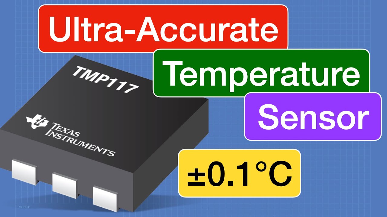 TMP117 Precision Temperature Sensor - Build a WiFi Thermometer