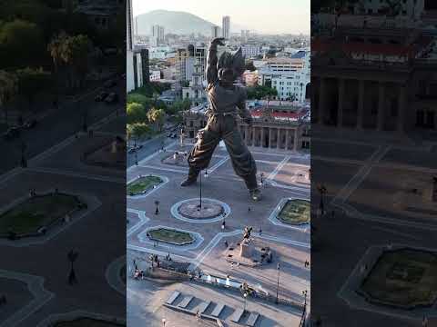 Statue of Goku in Mexico