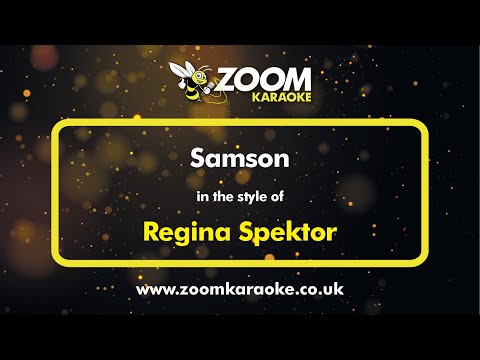 Regina Spektor - Samson - Karaoke Version from Zoom Karaoke