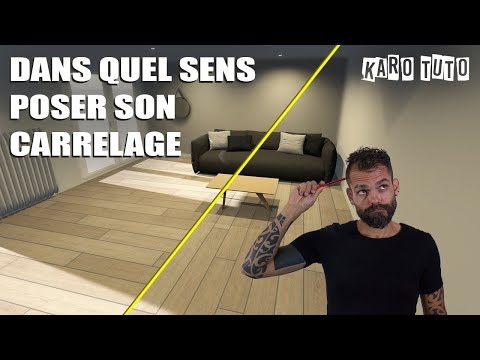 😕DANS QUEL SENS POSER SON CARRELAGE: CONSEIL DE CARRELEUR😕