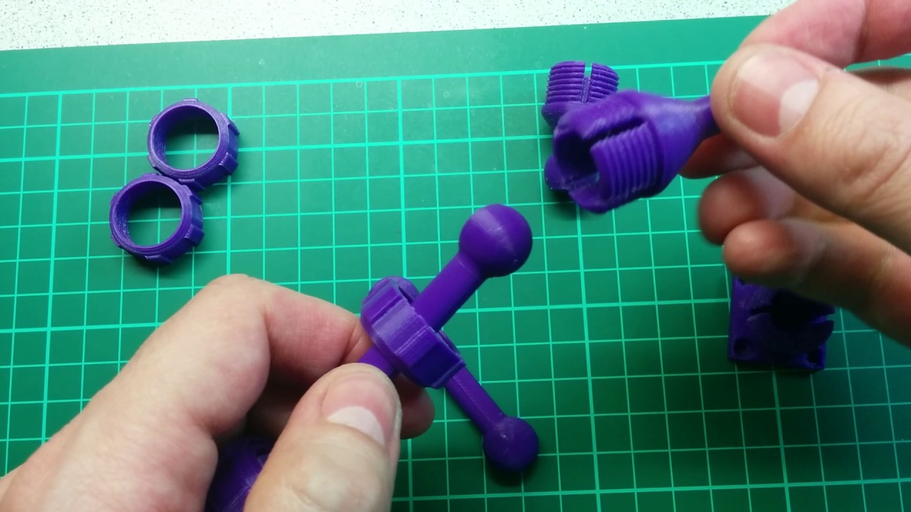 3D printed Ball and Socket