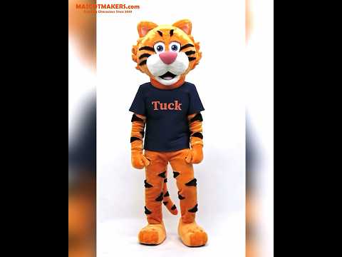 Tuck the Tiger Mascot Costume for Tucker Elementary School | Mascot ...