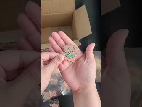 Enamel Pin - Rocky Mail design finally arrived! | Copper and Gold Plating | Small business