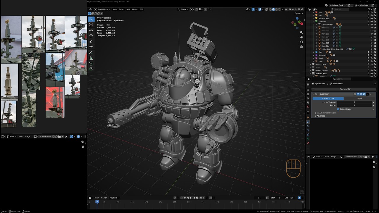 Hard Surface Modelling! | Art review requests are welcome! Chattin' & Chillin' (Art)